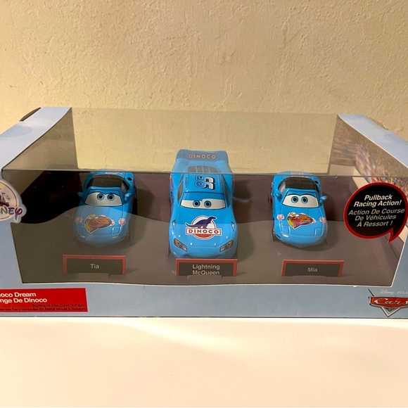 Disney | Toys | Nwt Disney Store Cars Dinoco Dream Pullback Die Cast 3 ...